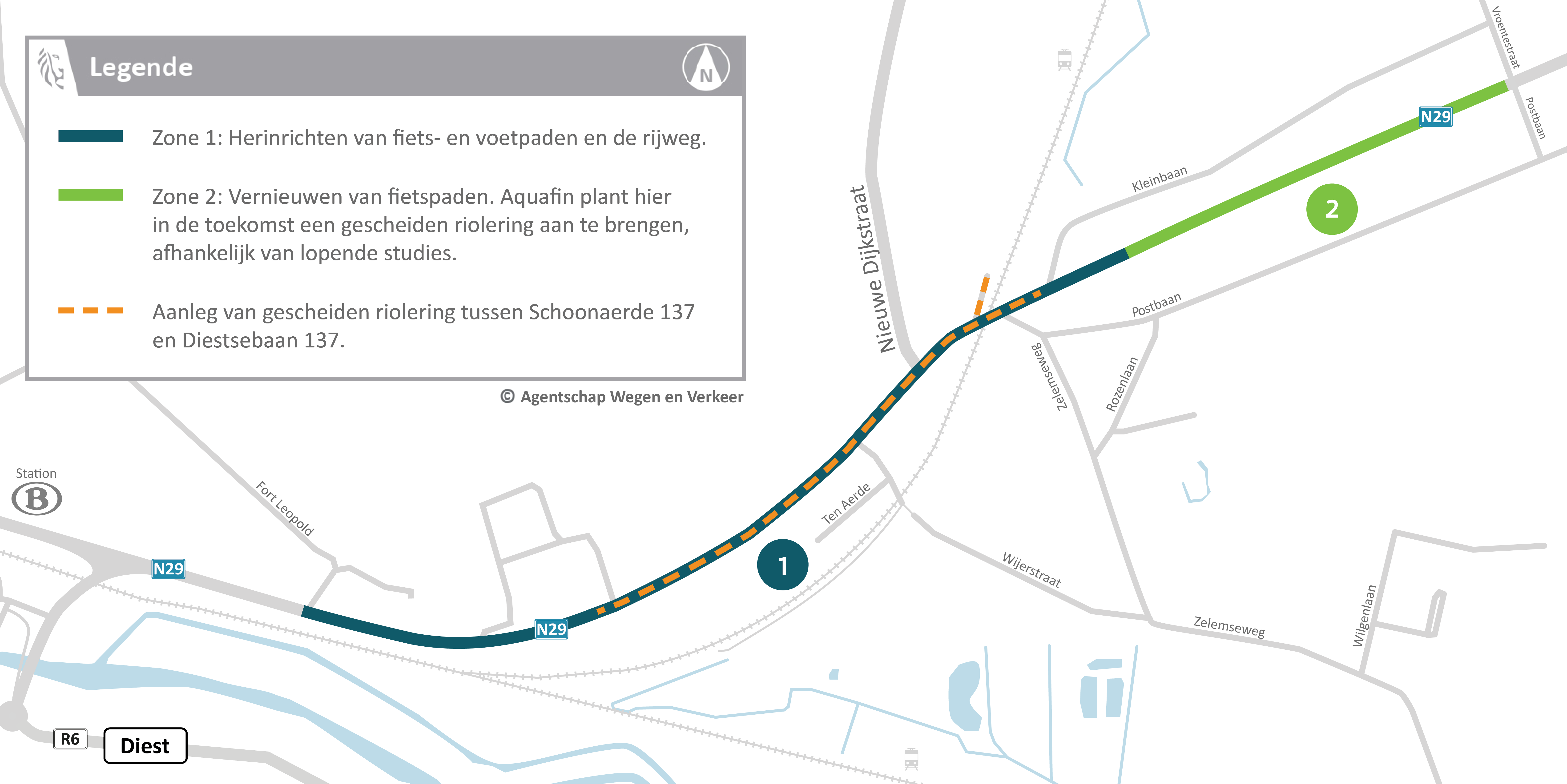 Herinrichting Schoonaerde | Wegen en verkeer